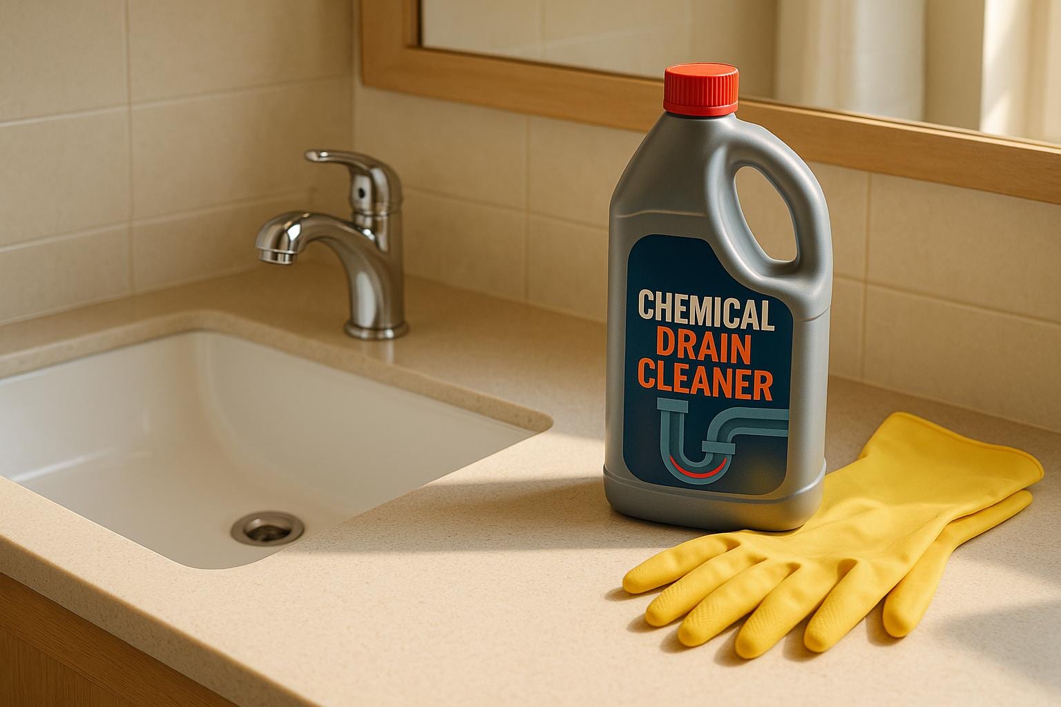 How to Safely Use Chemical Drain Cleaners - Hernandez Plumbing Co