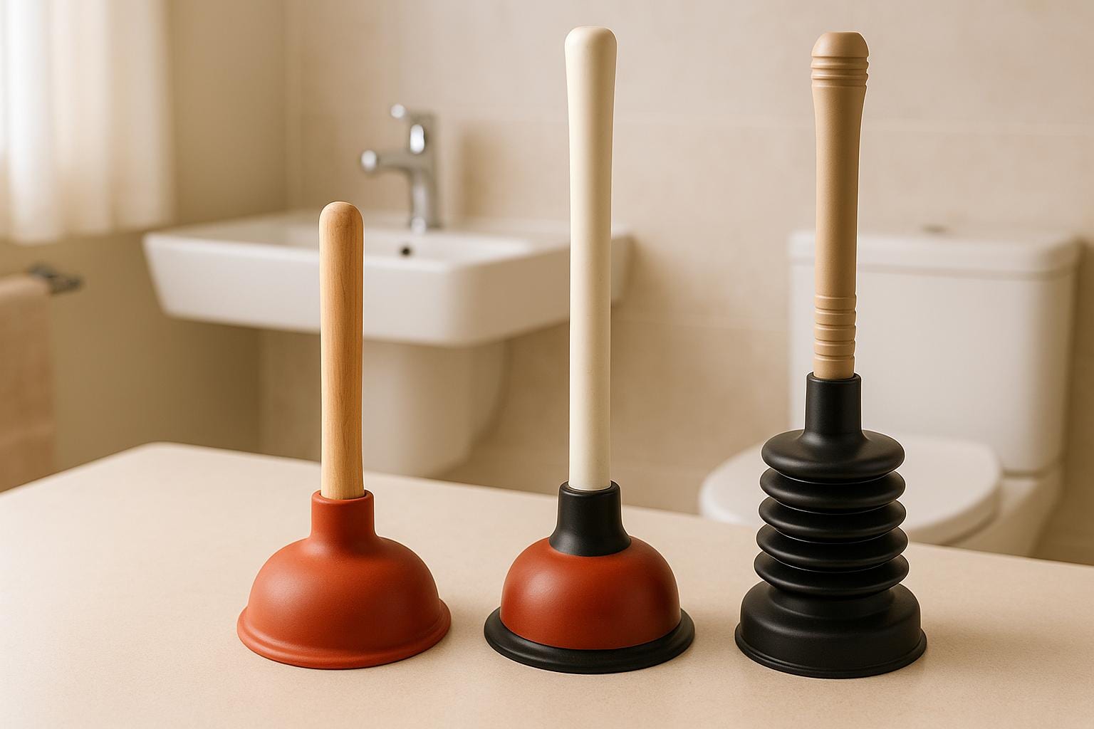 Plunger Types: Which Works Best for Drains? - Hernandez Plumbing Co